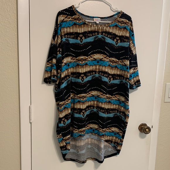 LuLaRoe | Tops | Lularoe Womens Multicolored Top Short Sleeve | Poshmark